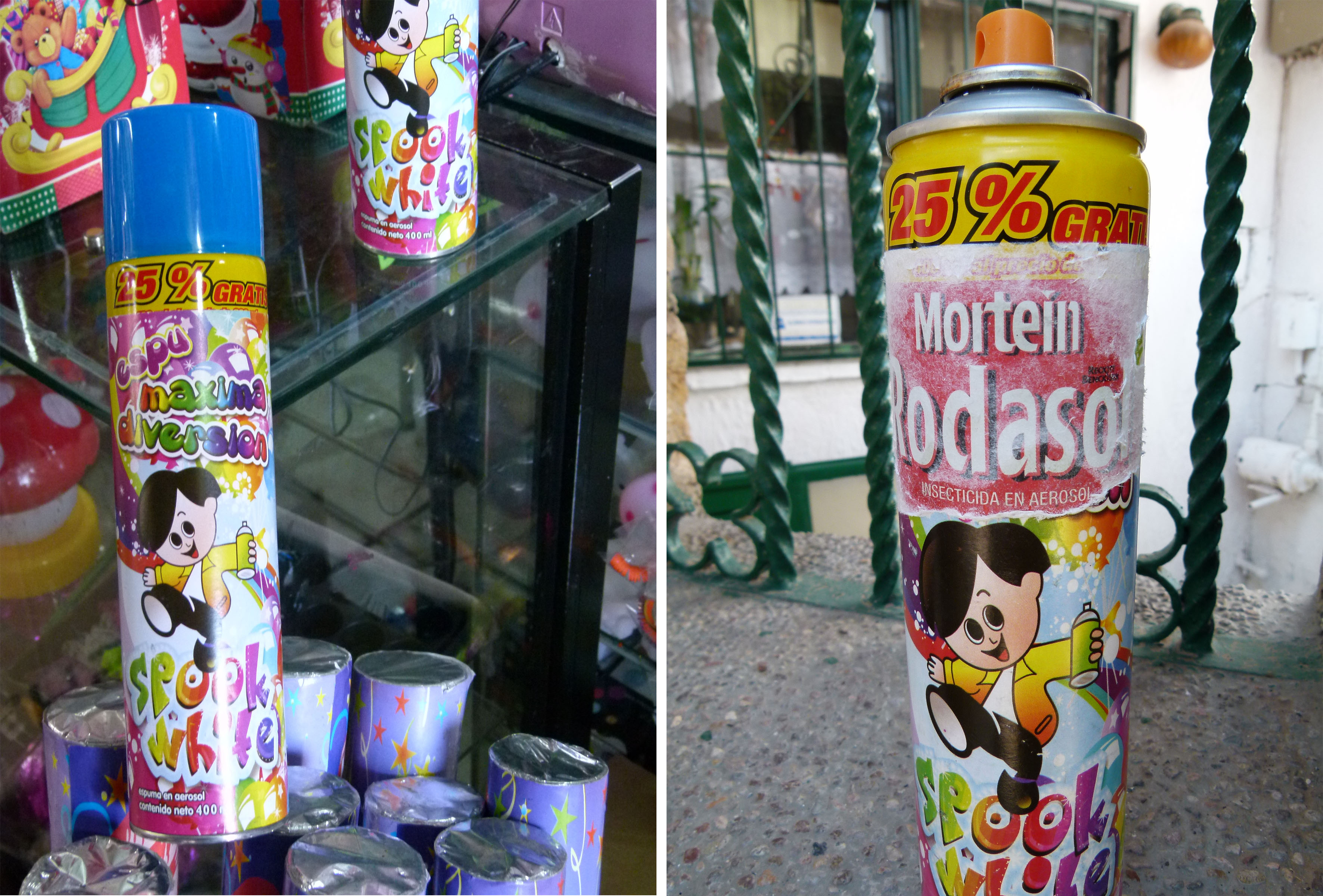 Venden a niños botes de espuma con insecticida - Grupo Milenio