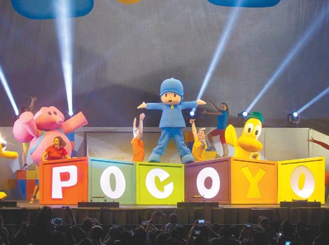 Pocoyo los lleva a su mundo - Grupo Milenio