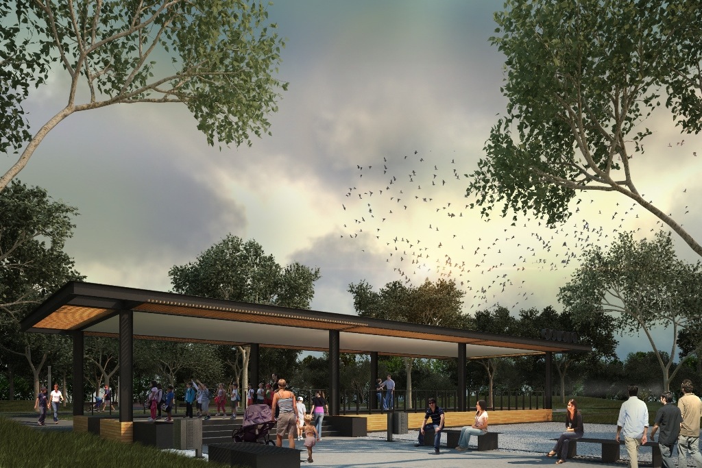 Presentaron la segunda etapa de rehabilitación del Parque Alcalde