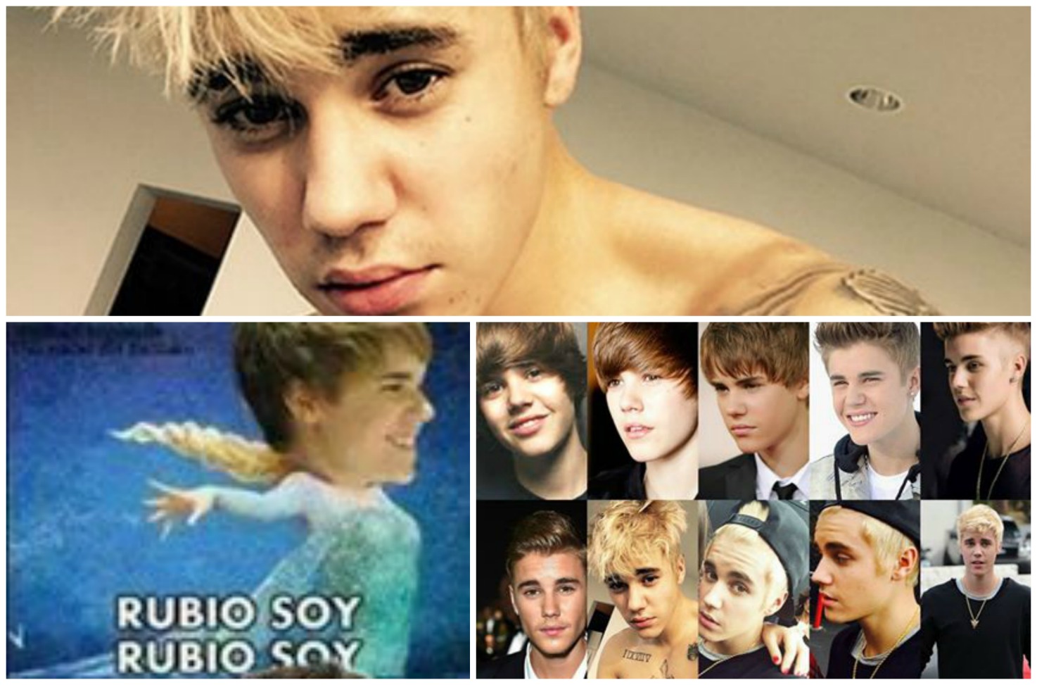 Justin Bieber ahora es rubio platinado