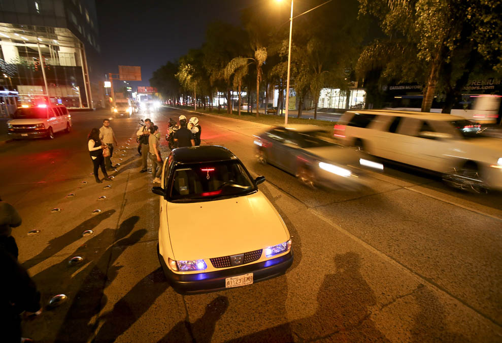 Revisan taxis en la zona metropolitana de Guadalajara