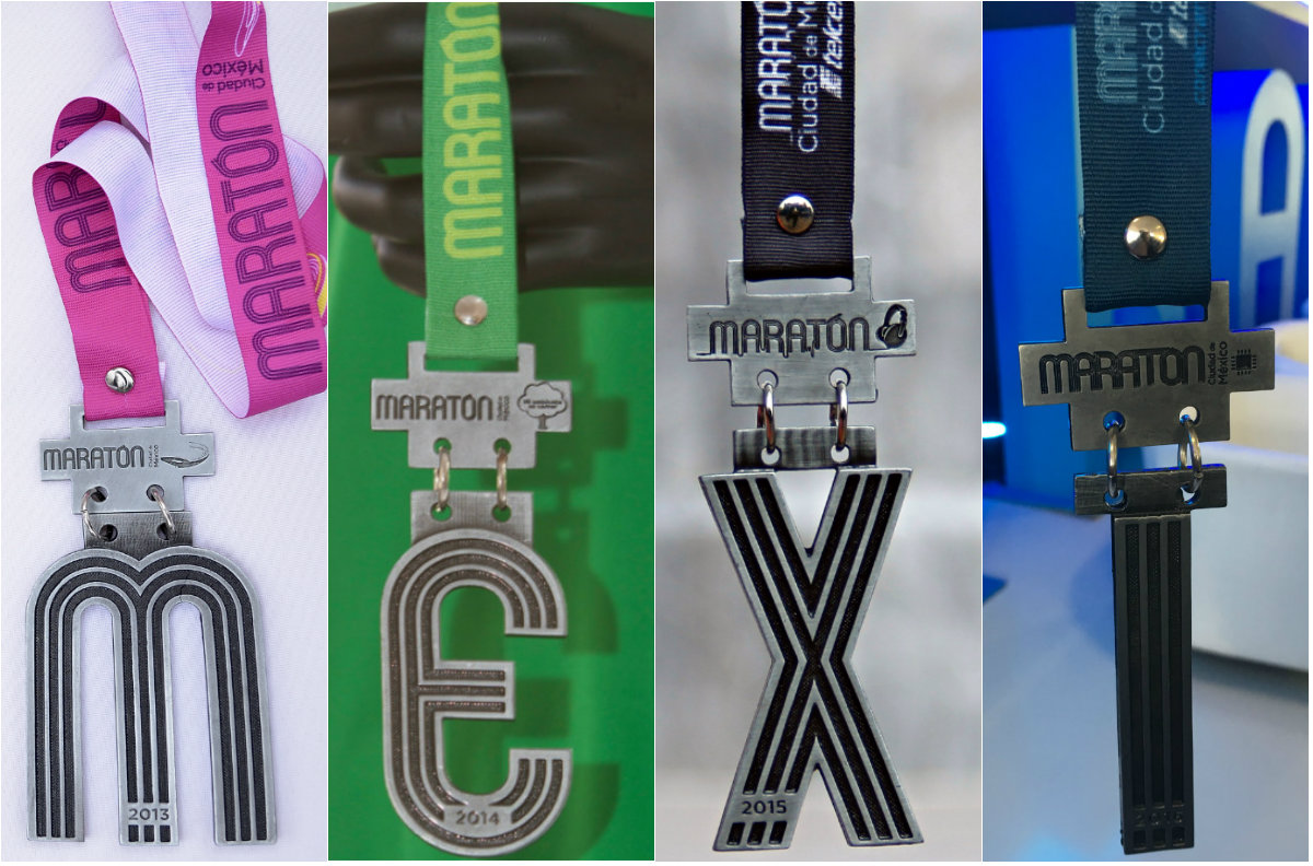 ¿Qué significan las medallas del Maratón de la CdMx?