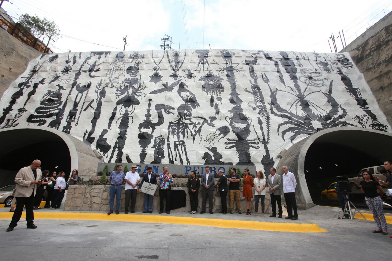 Mural de Dr. Lakra será patrimonio cultural en SP - Grupo Milenio