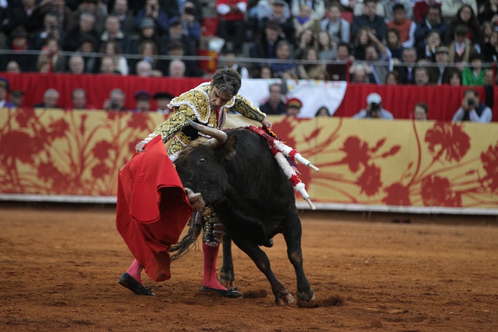 La reaparición del torero español José Tomás
