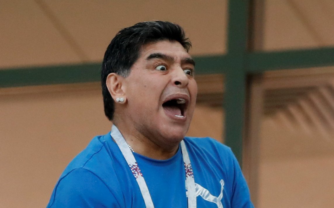 Maradona's World Cup Celebrations | Know Your Meme