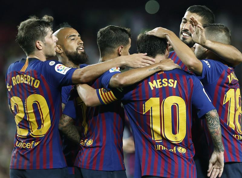 Messi y Barcelona debutan con triunfo en La Liga - Grupo Milenio