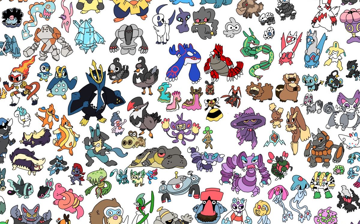 Diseñadora dibuja a mano los 807 pokémones - Grupo Milenio