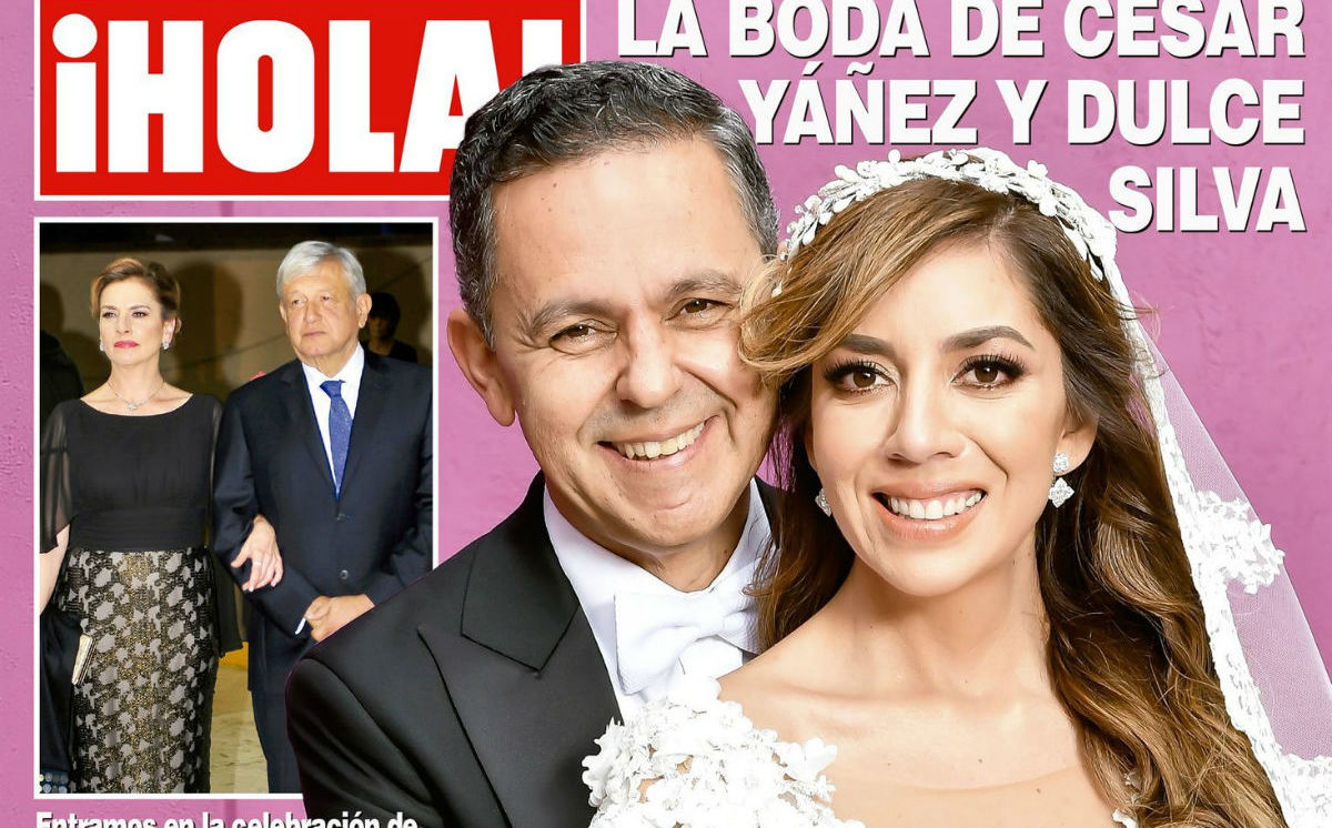 Boda de César Yáñez y Dulce Silva apareció en portada de ¡Hola! - Grupo ...