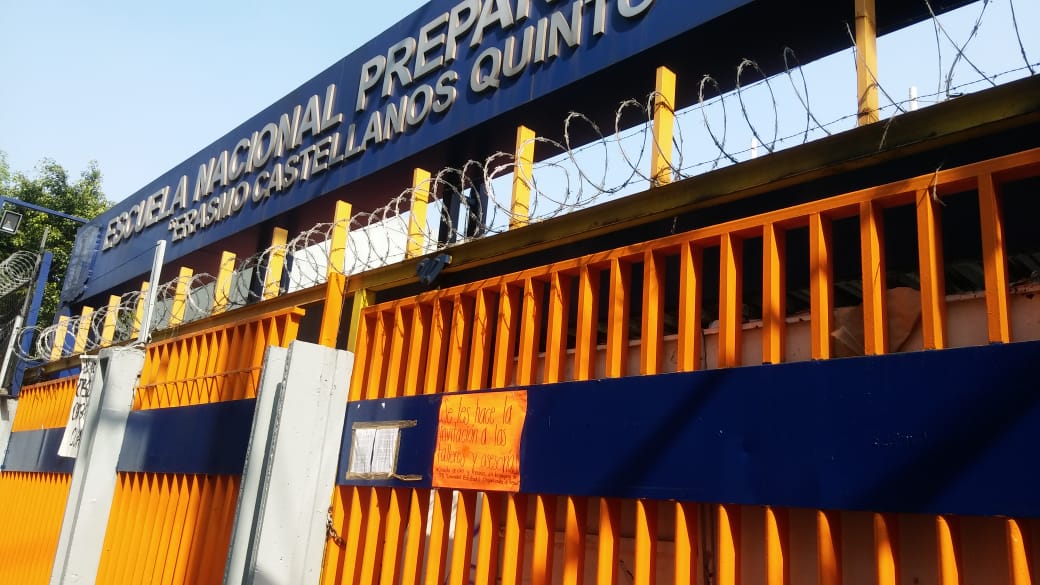 Mantienen paro en Prepa 2 de la UNAM - Grupo Milenio