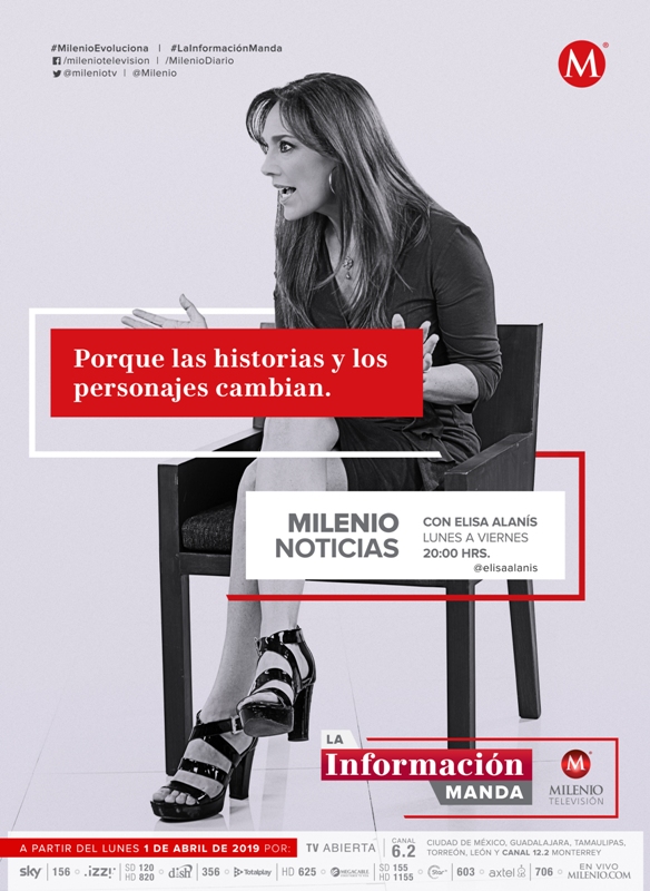 ¿Quién es Elisa Alanís, conductora de MILENIO Televisión?- Grupo Milenio