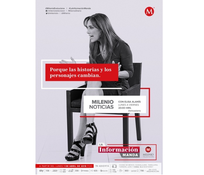 ¿Quién es Elisa Alanís, conductora de MILENIO Televisión? - Grupo Milenio