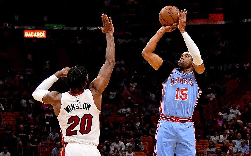 NBA: Carter se coloca en el quinto lugar con más partidos jugados