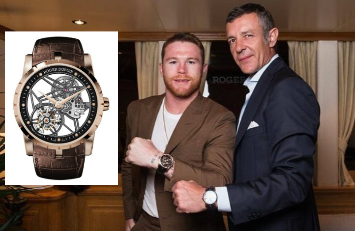 Canelo Álvarez presume reloj con costo de 3 millones y medio de pesos ...