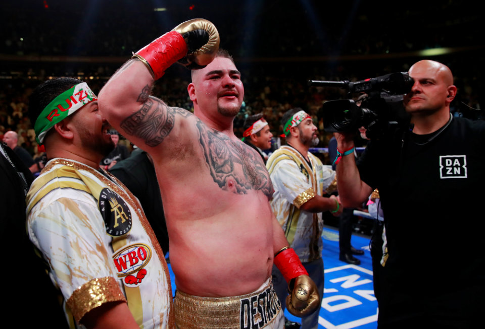 Mundo del boxeo felicita a Andy Ruiz tras vencer a Joshua