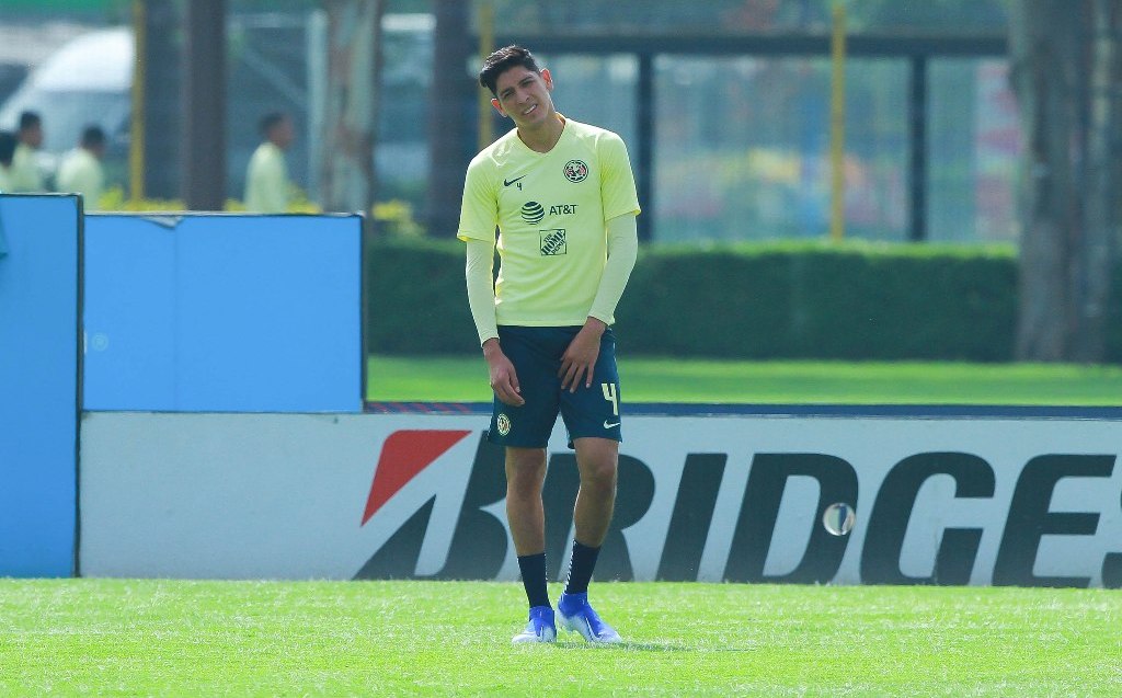 América: Edson Álvarez se presenta a entrenar - Grupo Milenio