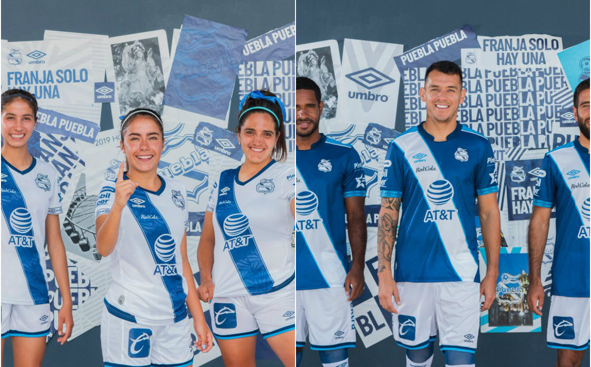 Puebla presenta su nuevo uniforme para el Apertura 2019 - Grupo Milenio