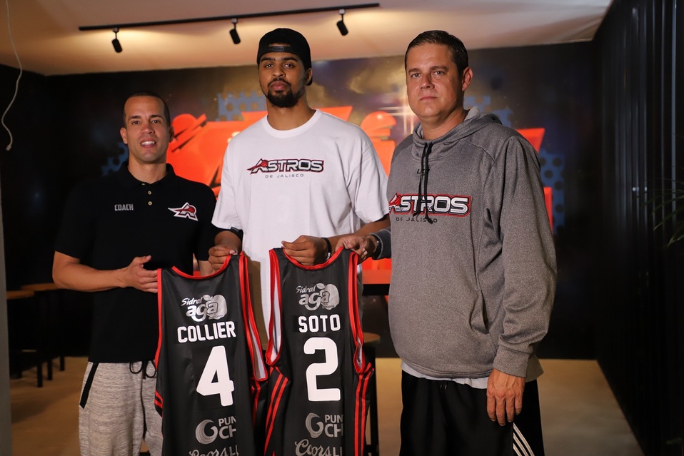 Astros de Jalisco: Joseph Soto y Devon Collier son nuevos refuerzos