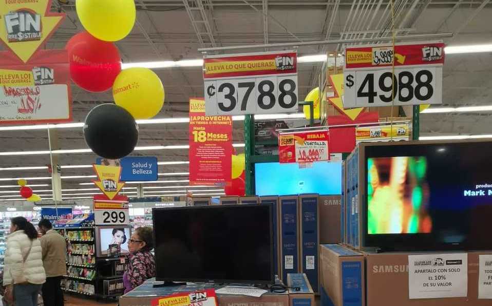 Walmart vende pantallas a 37.8 pesos en tienda de Toluca por confusión ...
