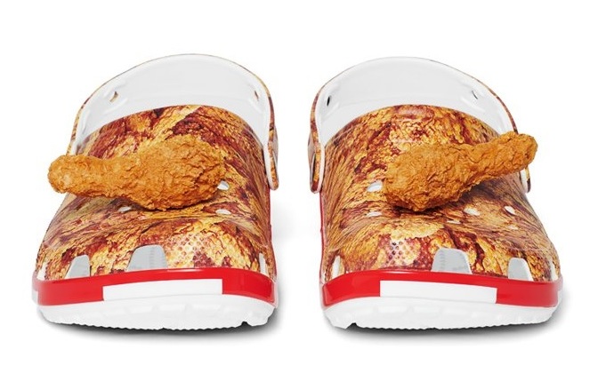 KFC y Crocs recetan zapatos de pollo frito; ¡para chuparse los dedos ...