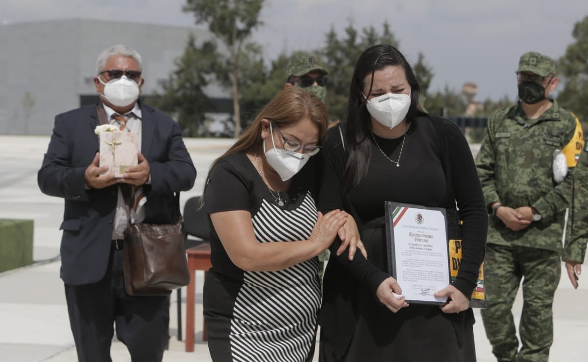 Coronavirus. reconocen a soldado quien falleció de covid-19