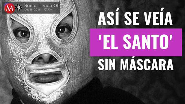 Así se veía 'El Santo' sin máscara - Grupo Milenio