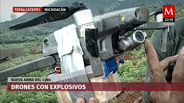 Nueva arma del CJNG, drones con explosivos - Grupo Milenio