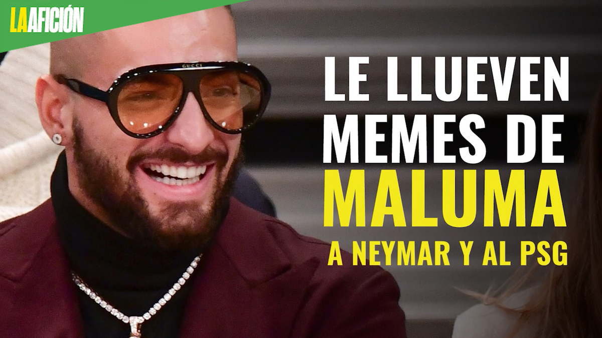 ¡Ahora le cantan Hawái! Le llueven memes de Maluma a Neymar y al PSG ...