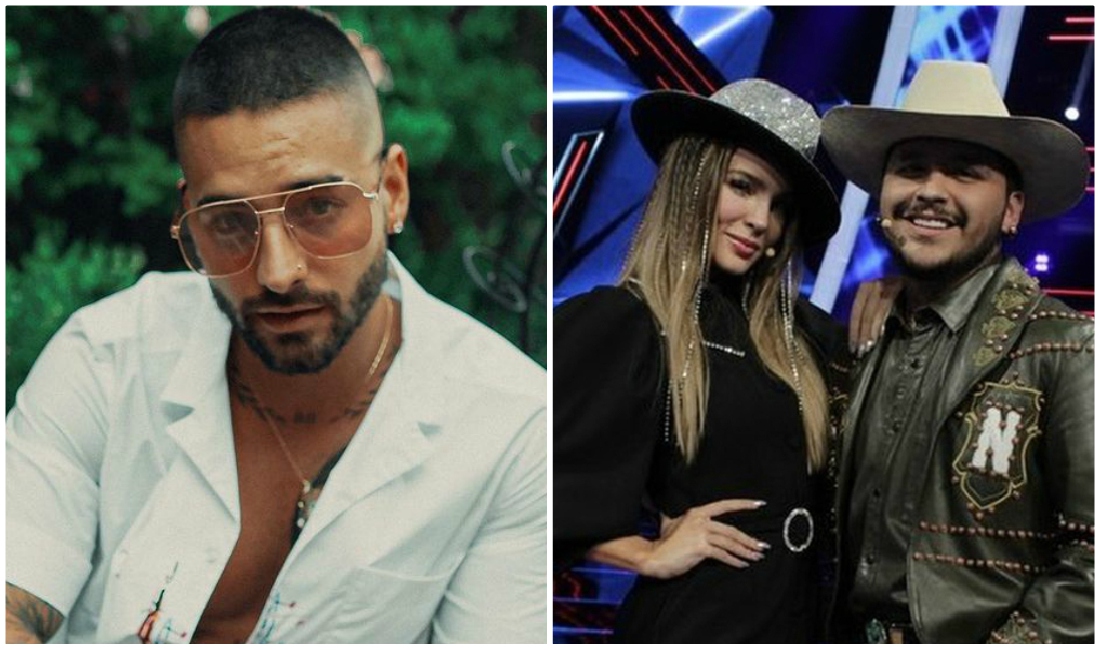 Maluma habla del romance de Belinda y Christian Nodal | Video - Grupo ...