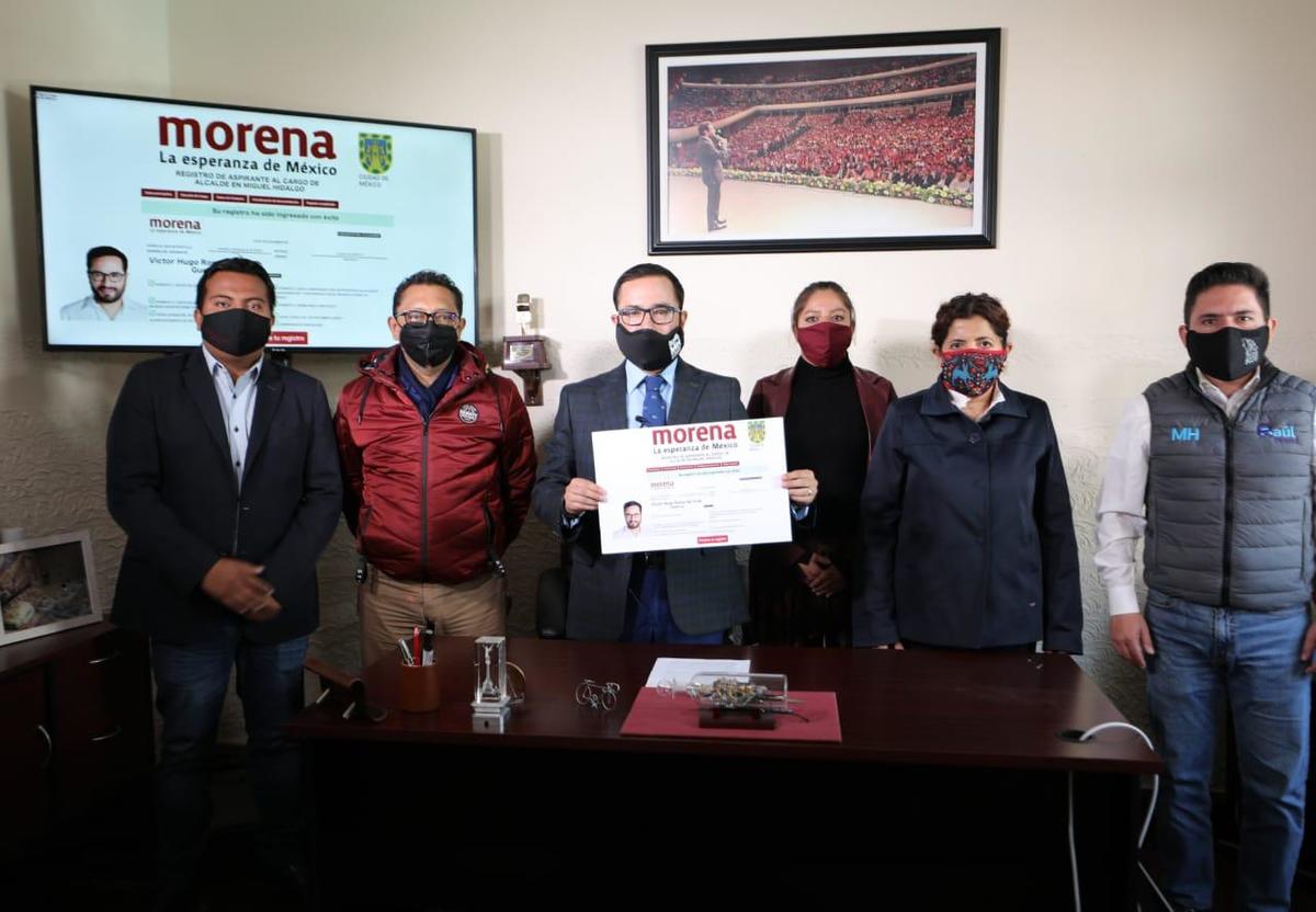 Víctor Romo registra su candidatura interna por la Miguel Hidalgo ...