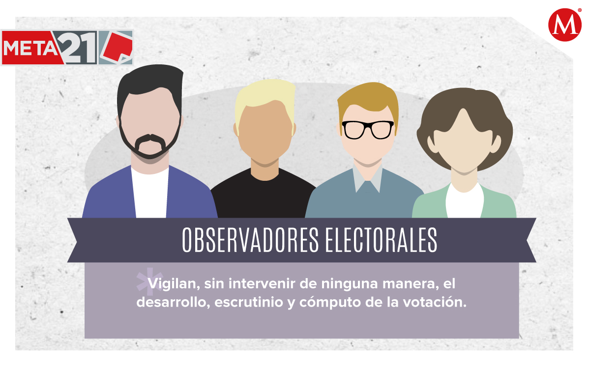 Noticias de observadores electorales en Milenio