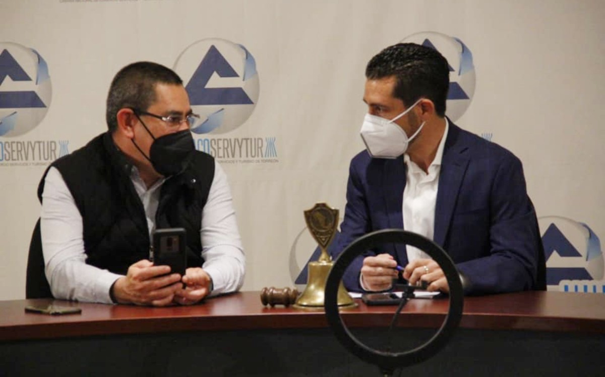 En Torreón, Mario Serna es nombrado presidente interino de Canaco