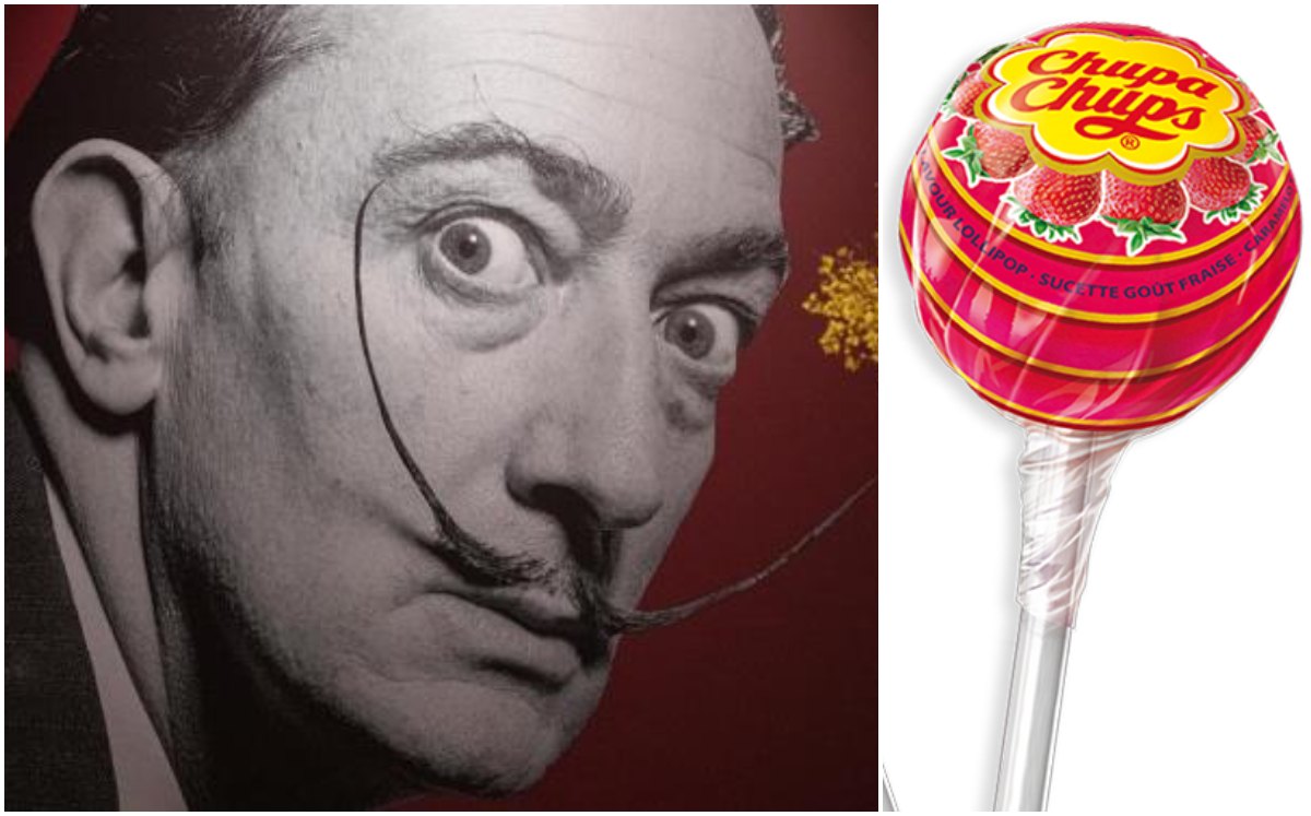 Salvador Dalí, el pintor que creó el logo de Chupa Chups - Grupo Milenio