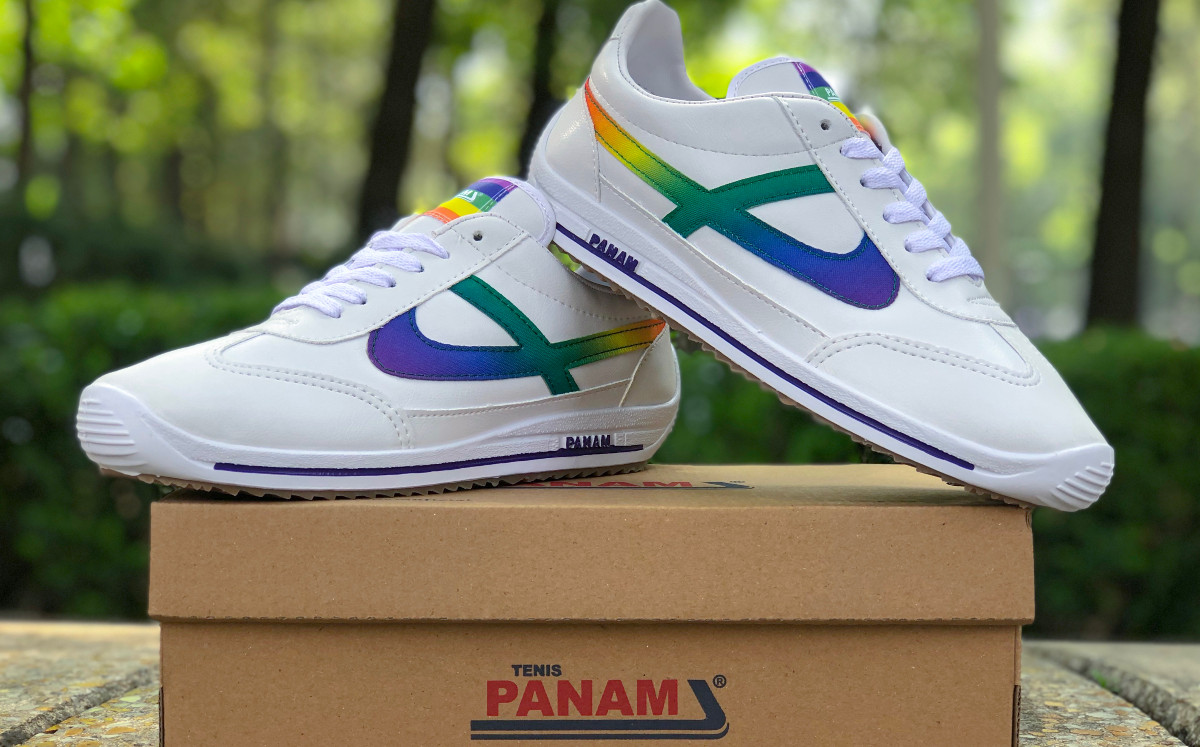 Panam lanza nuevos tenis apoyando a la comunidad LGBTTTI+ - Grupo Milenio