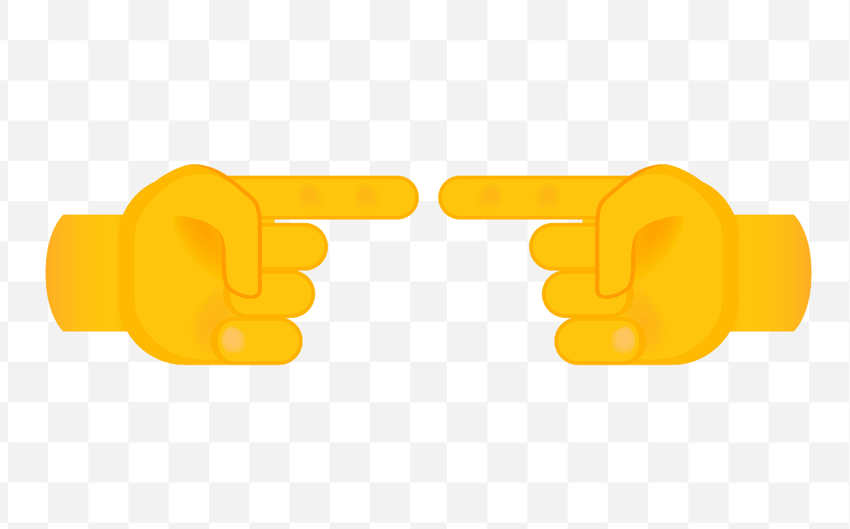 Qué significa el emoji de dedos apuntándose en WhatsApp y TikTok
