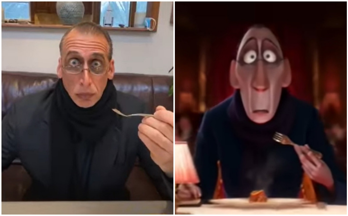 Pixar. Ratatouille: recrean escena de crítico Anton Ego en video viral ...