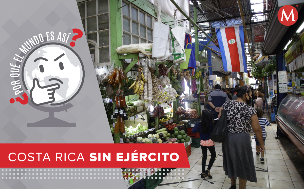 Costa Rica sin ejército. Por esta razón no tienen fuerzas armadas ...
